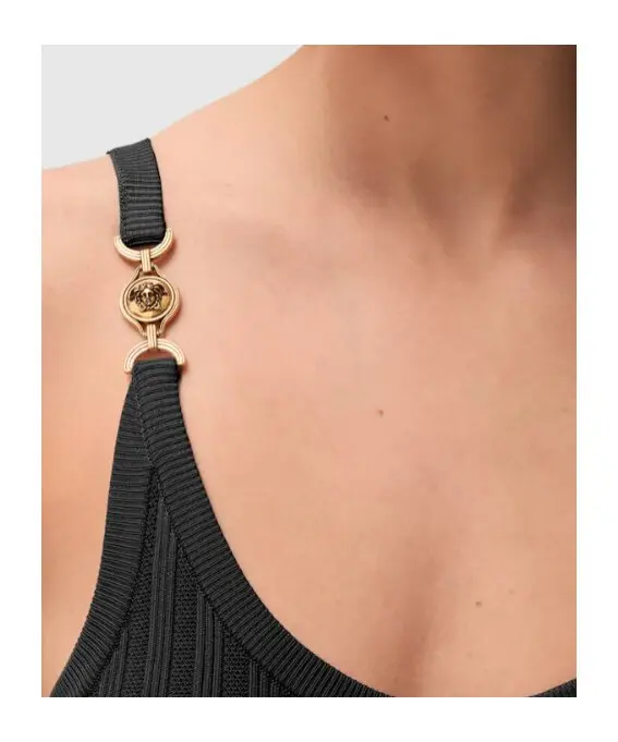 Versace Medusa '95 Ribbed Dress