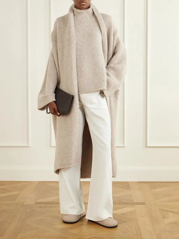 LAUREN MANOOGIAN Alpaca-blend Turtleneck Tank