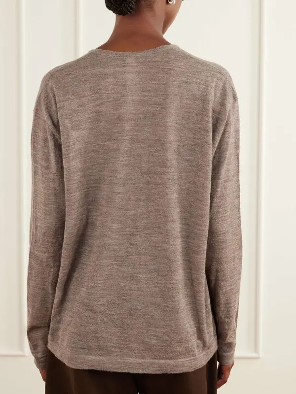 LAUREN MANOOGIAN Merino And Alpaca Wool-blend Sweater