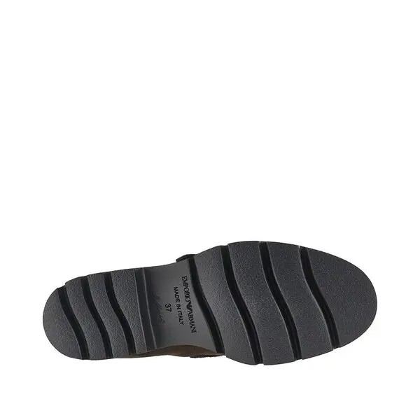 Emporio Armani Suede Leather Ankle Boots