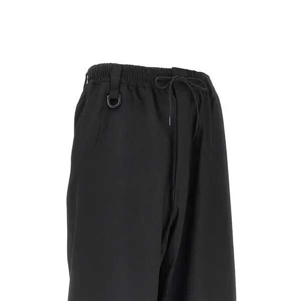 Y3 Traight Leg Wool-blend Pant