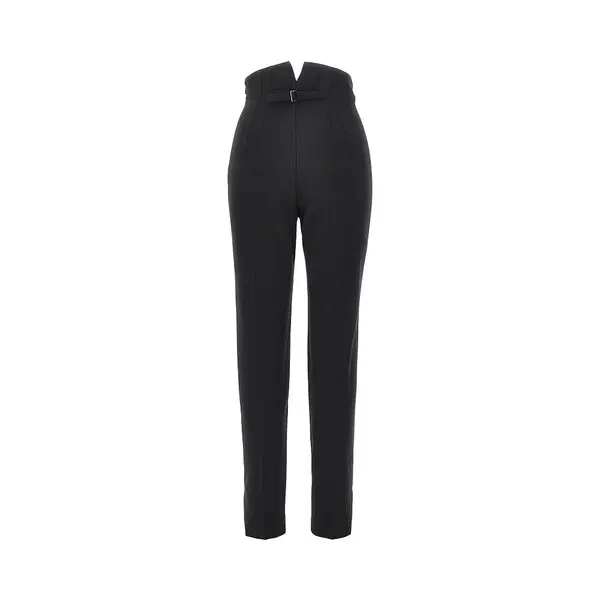 Emporio Armani Stretch Crepe Slim Fit Pants