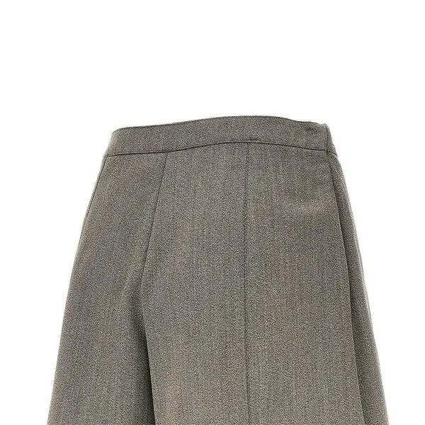 Emporio Armani Wool Twill Skorts