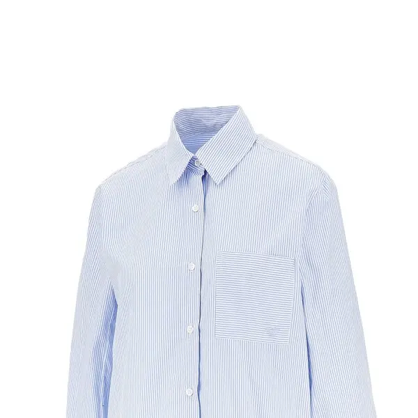 Emporio Armani Striped Poplin Shirt