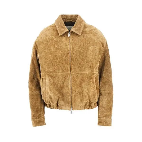 ARMA Maddox' Suede Leather Jacket