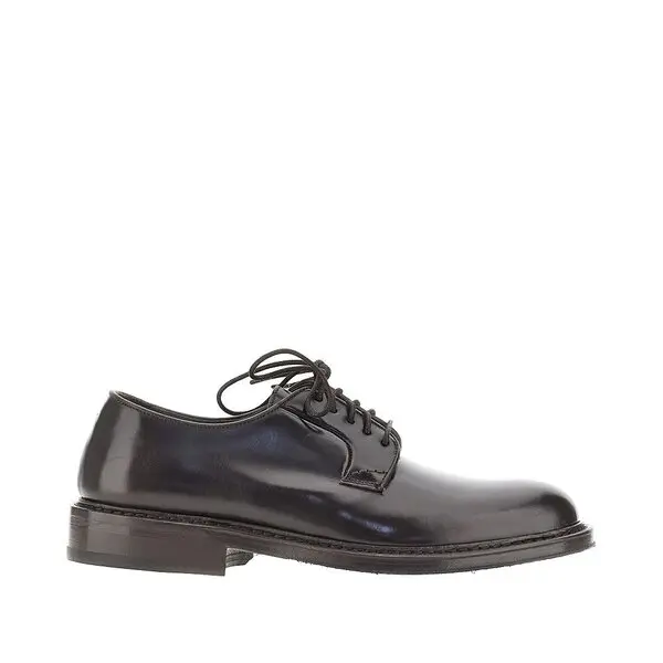 JUAN LACARCEL BY CALCE Brushed Leather Derby Shoes