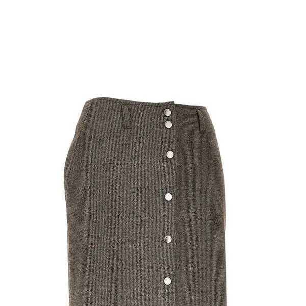 Emporio Armani Knitted Midi Skirt