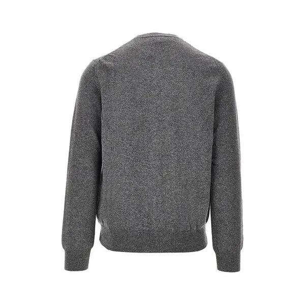 Play Comme Des Garcon Hearts Patches Wool Cardigan An
