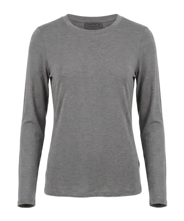 PUROTATTO Long-sleeve T-shirt - Gray