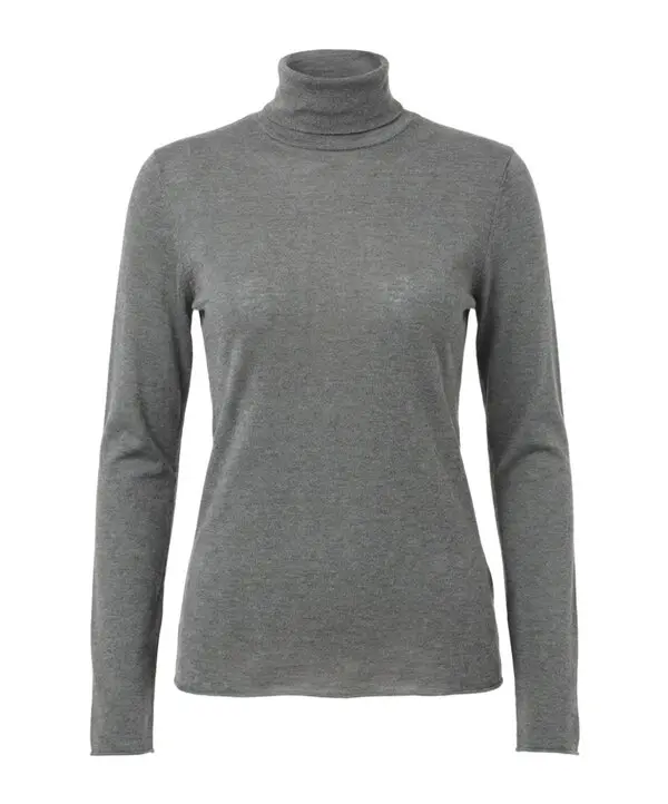 PUROTATTO Roll-neck Long-sleeve Sweater