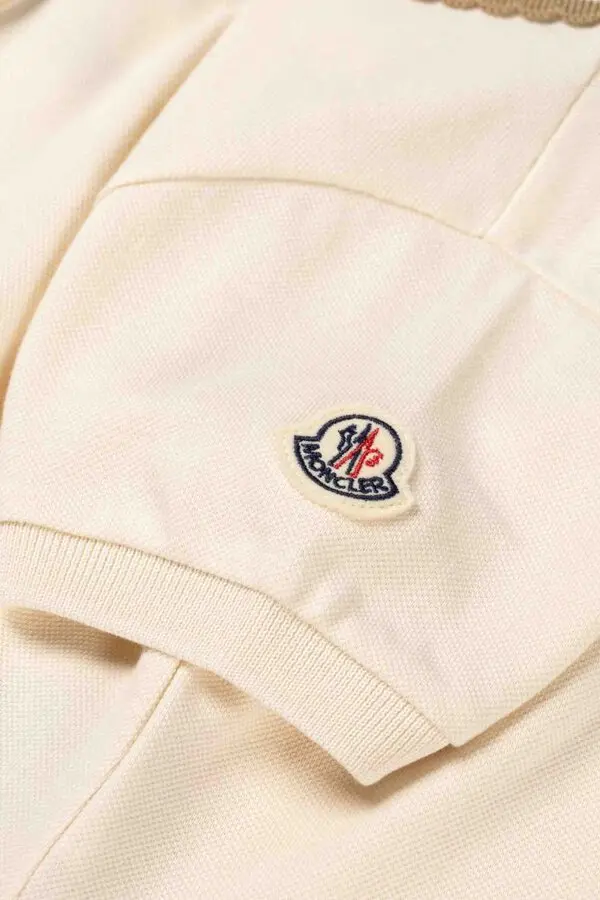 Moncler Pleated Polo Shirt Dress