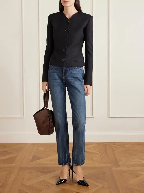Khaite Farley Straight-leg Jeans