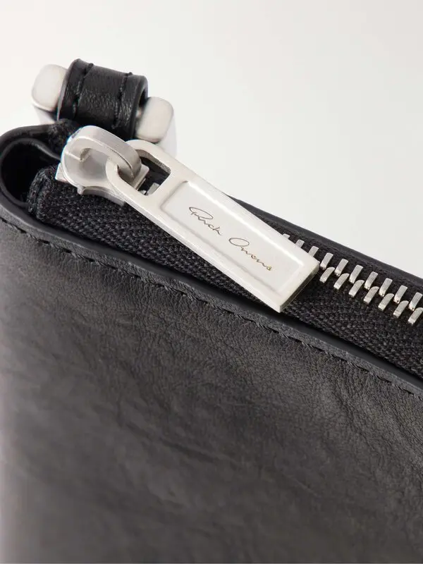 Rick Owens Leather Crossbody Wallet