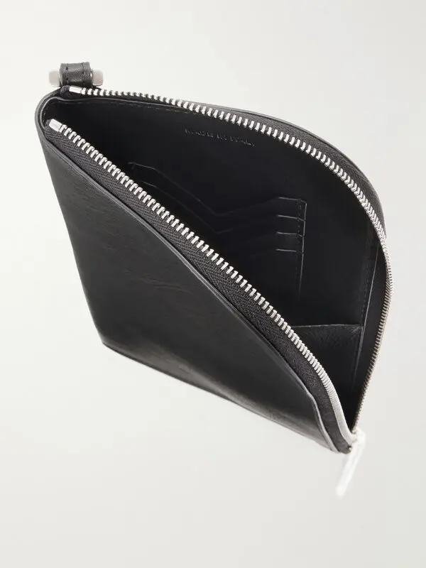 Rick Owens Leather Crossbody Wallet
