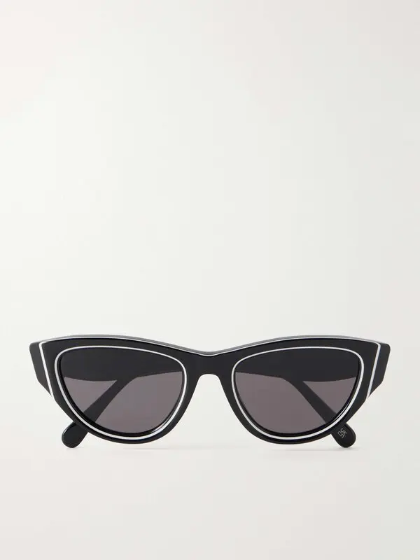 Dior Pop B1i Cat-eye Acetate Sunglasses - Black