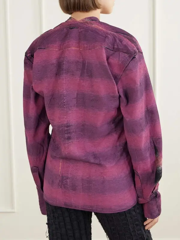 HAIKURE Shona Checked Cotton Shirt