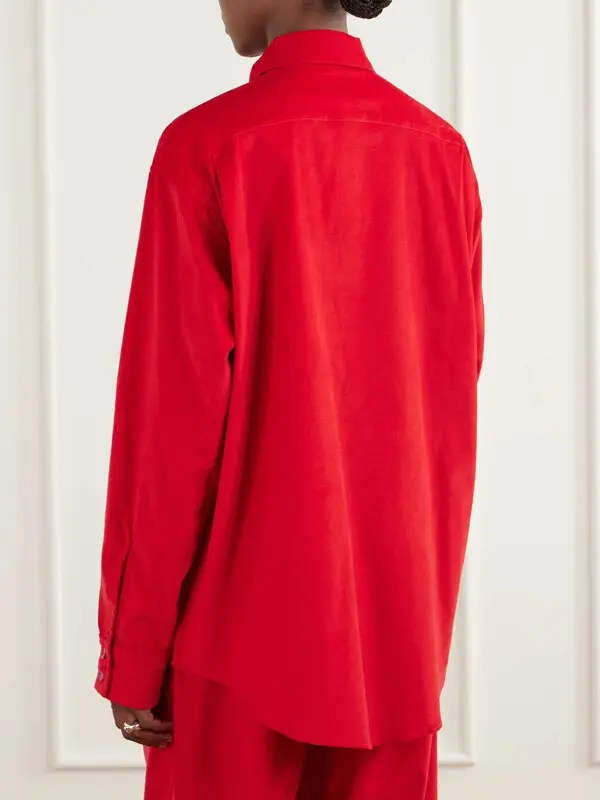 SANDERLAK Cotton-corduroy Shirt