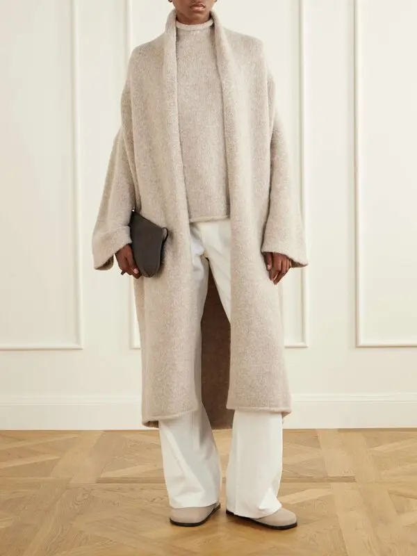 LAUREN MANOOGIAN Alpaca-blend Cardigan
