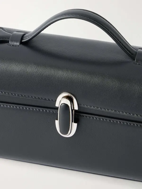 Savette Symmetry Pochette Leather Tote
