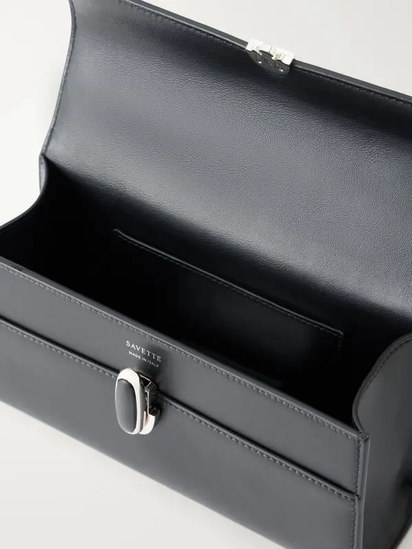 Savette Symmetry Pochette Leather Tote