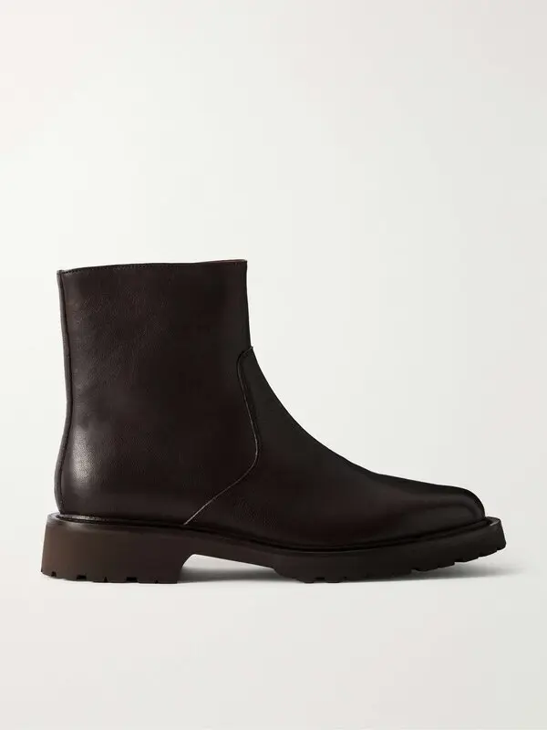 Legres 61 Washed Leather Ankle Boots