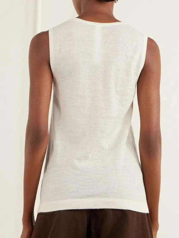 LAUREN MANOOGIAN Alpaca And Merino Wool-blend Cami