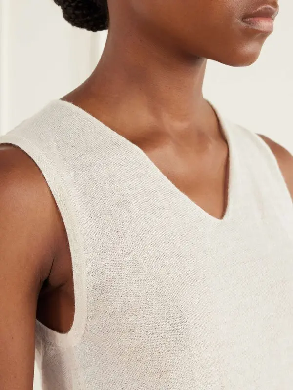 LAUREN MANOOGIAN Alpaca And Merino Wool-blend Cami
