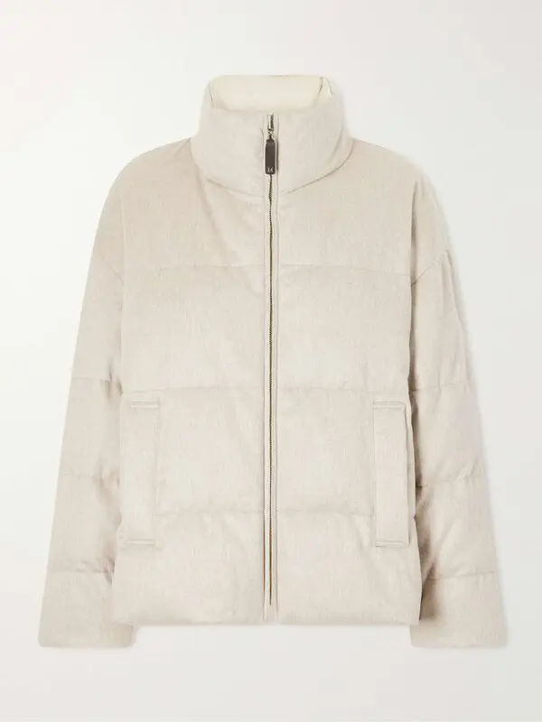 Max Mara Mtcdivina Reversible Cashmere Down-blend Jacket