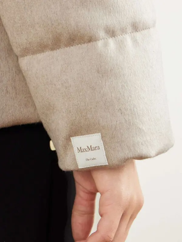 Max Mara Mtcdivina Reversible Cashmere Down-blend Jacket