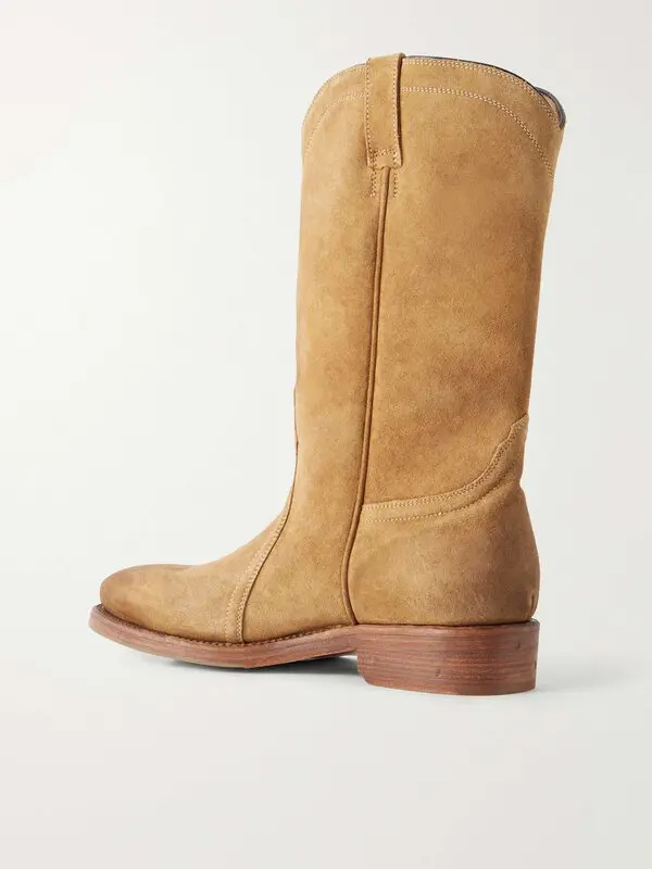 JIL SANDER Suede Ankle Boots