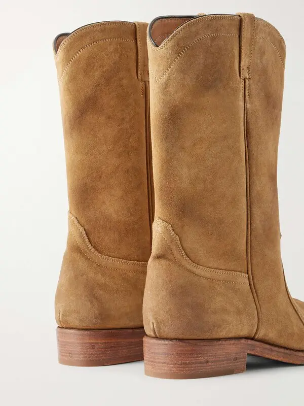 JIL SANDER Suede Ankle Boots