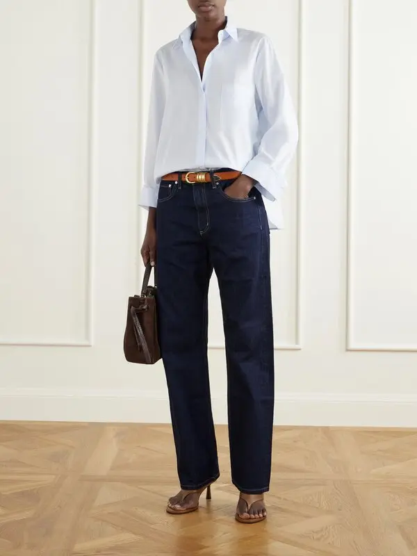 TWP The Next Morning Cotton Poplin Shirt