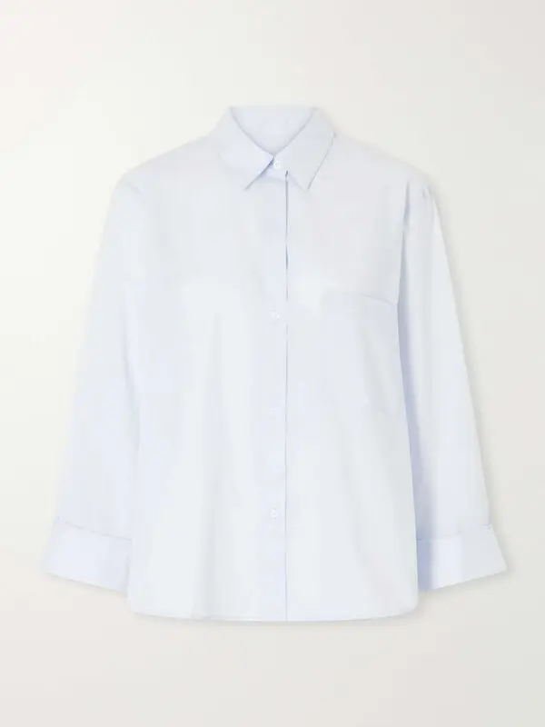 TWP Next Morning Cotton-poplin Shirt