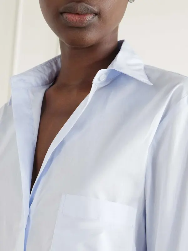 TWP Next Morning Cotton-poplin Shirt