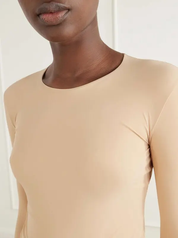 JIL SANDER Stretch T-shirt - Beige
