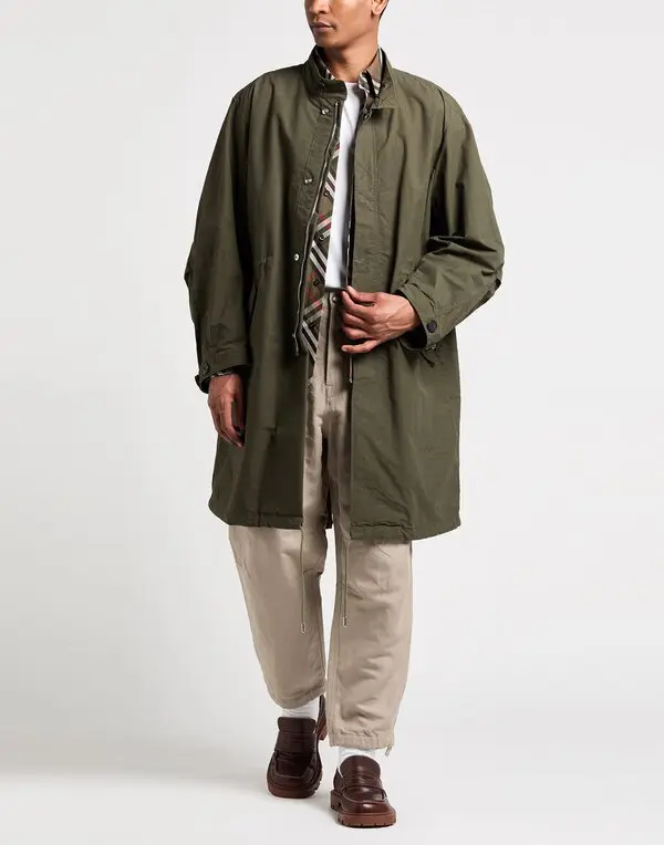 Givenchy Overcoat & Trench Coat Military Size Cotton, Polyamide
