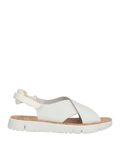 Camper Sandals Size Bovine Leather, Recycled Polyester - Off White