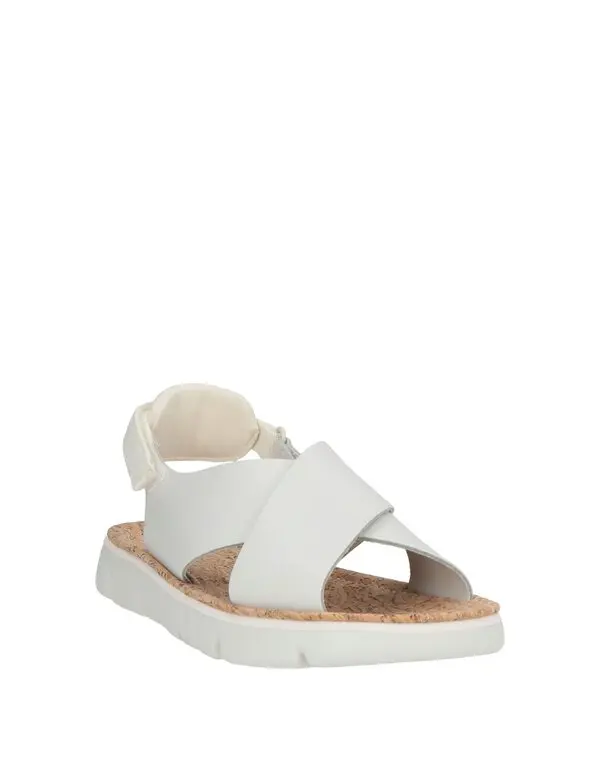 Camper Sandals Size Bovine Leather, Recycled Polyester
