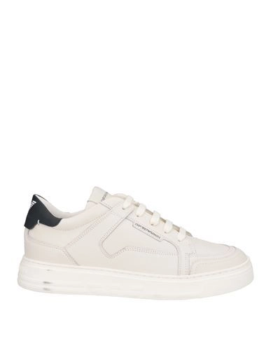 Emporio Armani Sneakers Cream Size Soft Leather