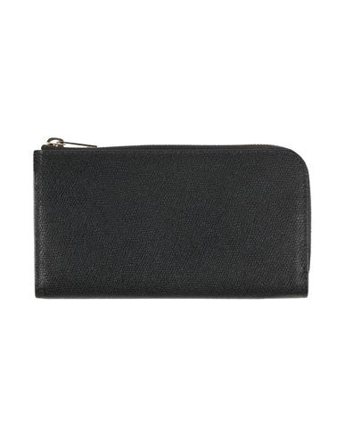 VALEXTRA Wallet Calfskin - Black