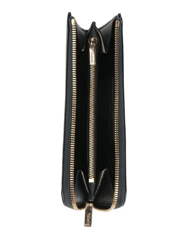 VALEXTRA Wallet Midnight Calfskin