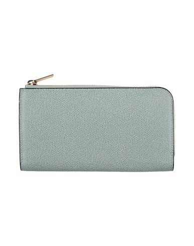 VALEXTRA Wallet Calfskin - Blue