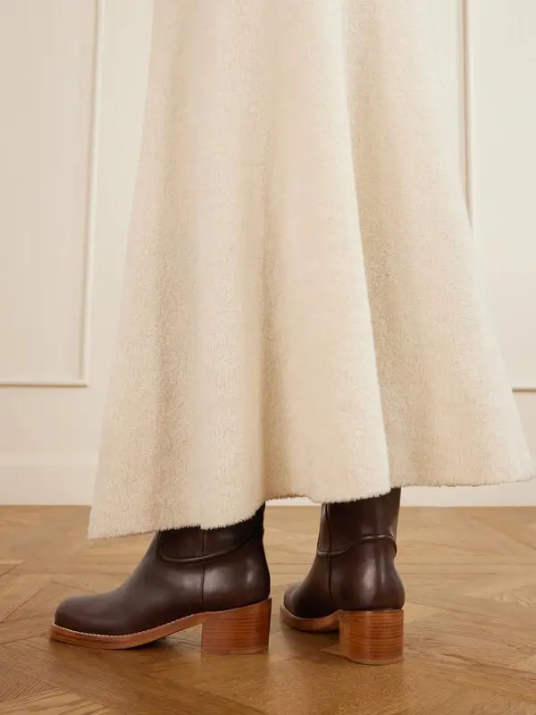 Gabriela Hearst Marion 35 Leather Knee High Boots