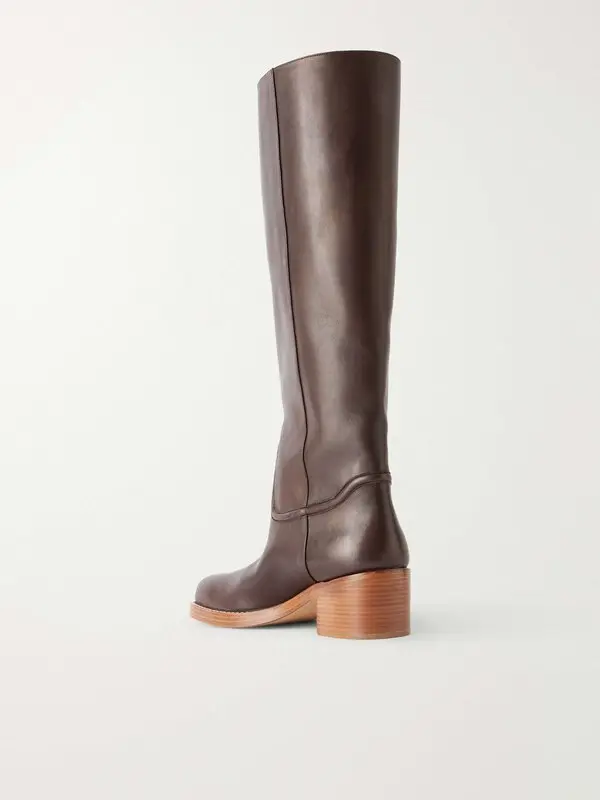 Gabriela Hearst Marion 35 Leather Knee Boot