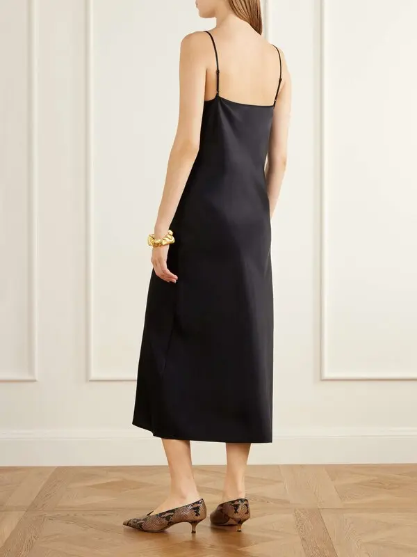 JOSEPH Cloe Silk-satin Maxi Dress