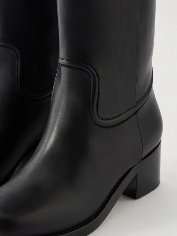 Gabriela Hearst Marion 35 Leather Knee Boot