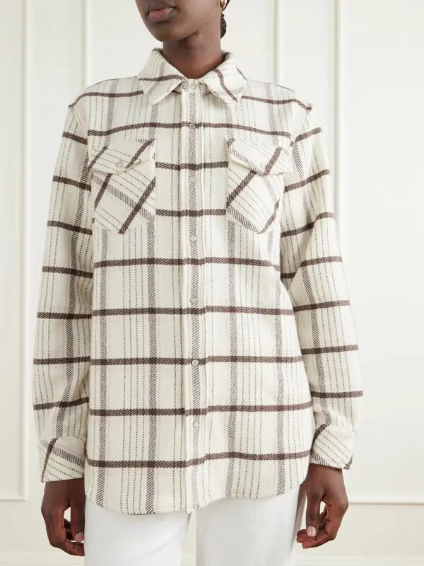 GOD’S TRUE CASHMERE Checked Shirt