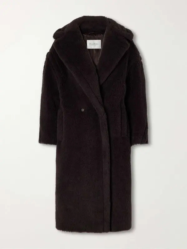 Max Mara Tedgirl Alpaca, Wool And Silk-blend Coat