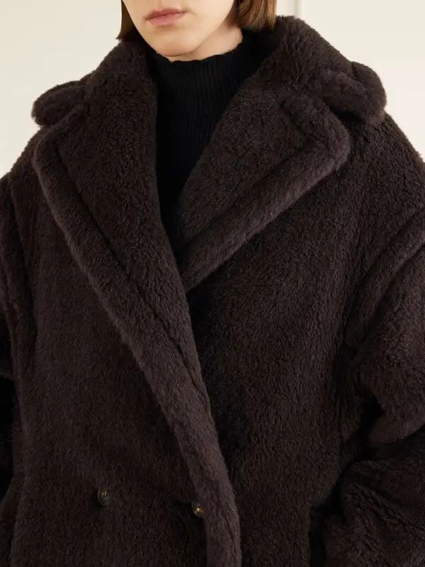Max Mara Tedgirl Alpaca, Wool And Silk-blend Coat