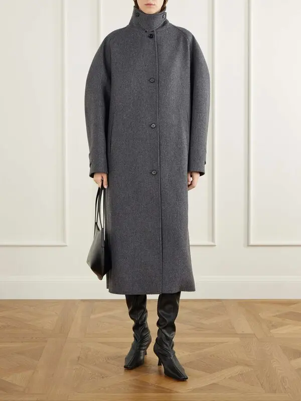 JIL SANDER Wool-blend Coat